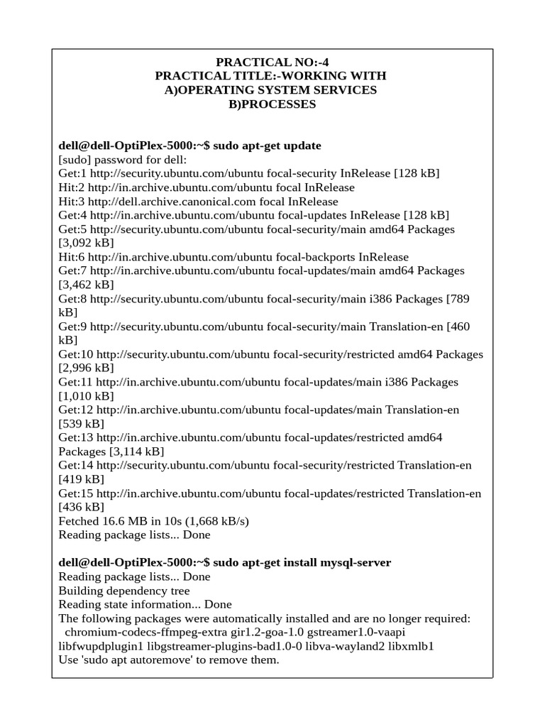 Pr4 | PDF | My Sql | Computing