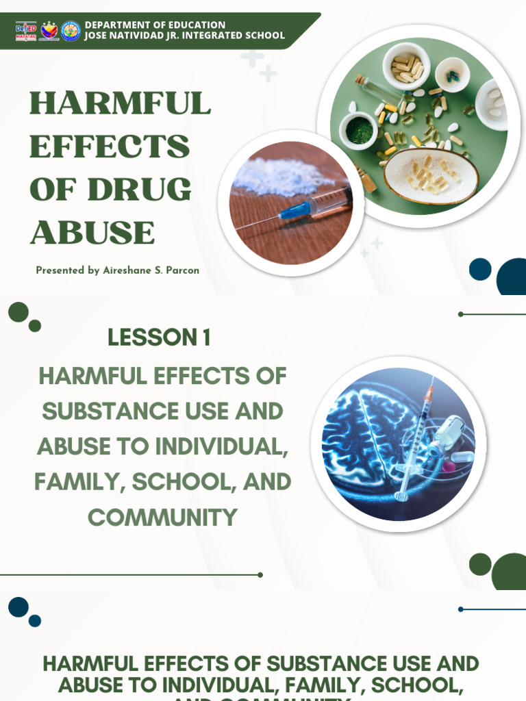 Harmful Effects of Drug Abuse | PDF | Hiv/Aids | Diseases And Disorders