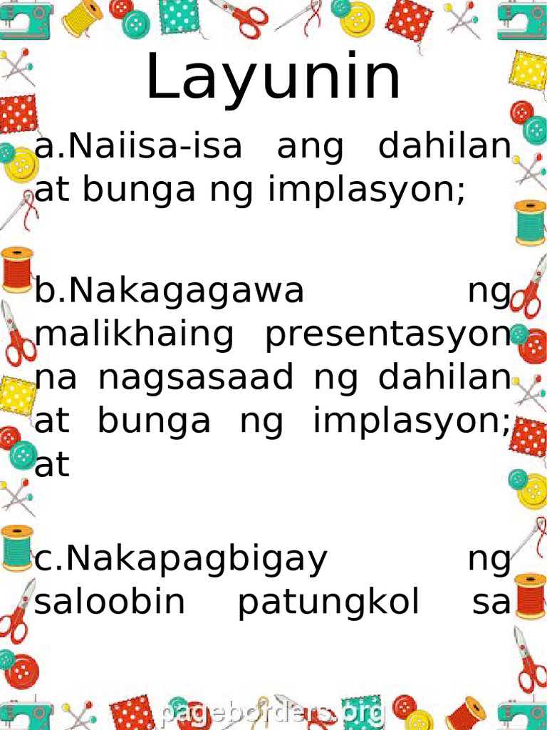 Layunin | PDF