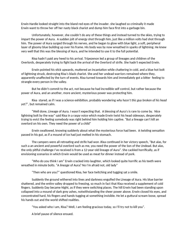 Erwin Hardie Looked Straight Into The Bland Red Eyes of The Invader | PDF