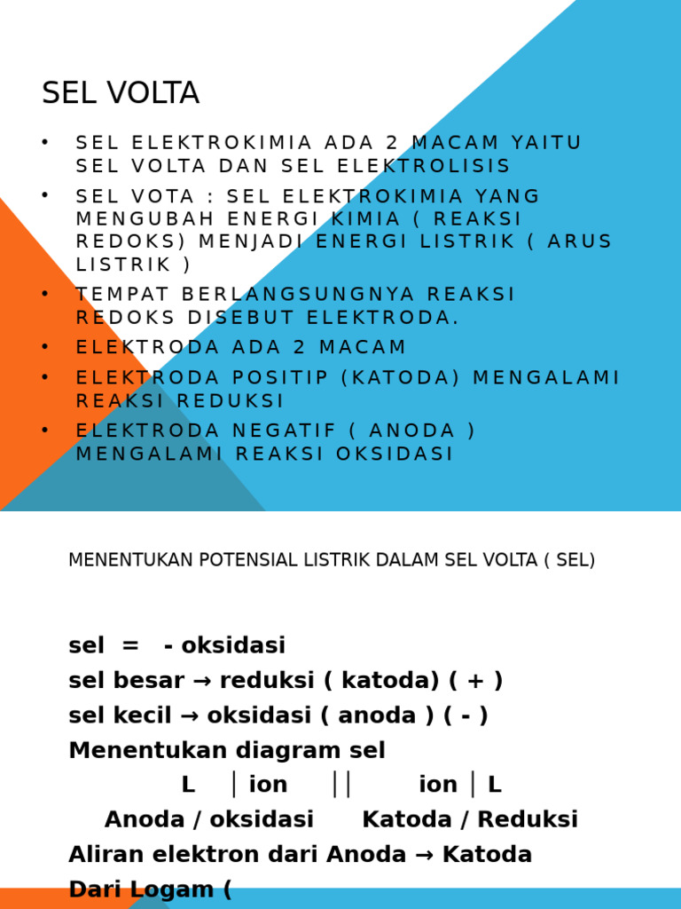 Sel Volta | PDF | Ilmu Sosial