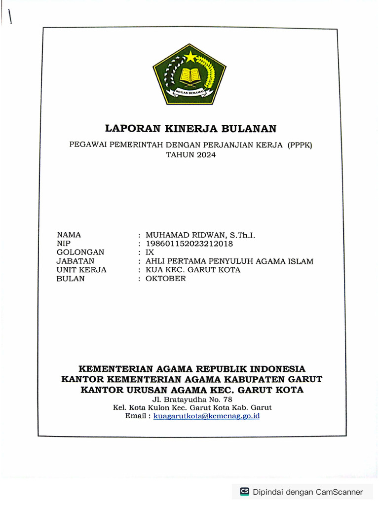 LKB - Oktober - Muhamad Ridwan | PDF