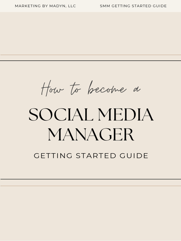 SMM Ultimate Getting Started Guide | PDF | Marketing