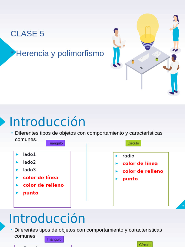 Herencia y Polimorfismo en Java | PDF | Herencia (Programación Orientada a Objetos ...