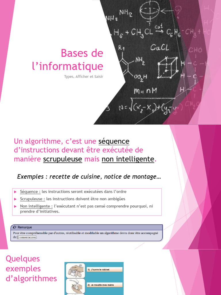 Introduction à l'algorithmique et Python | PDF | Booléen | Programme informatique