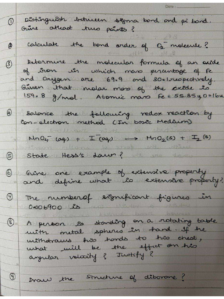 Class 11th Day 1 Secret Assignment | PDF