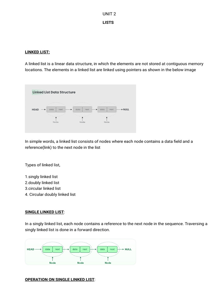 DS Lesson 2 | PDF | Pointer (Computer Programming) | Computing DS Lesson 2 | PDF | Pointer (Computer Programming) | Computing