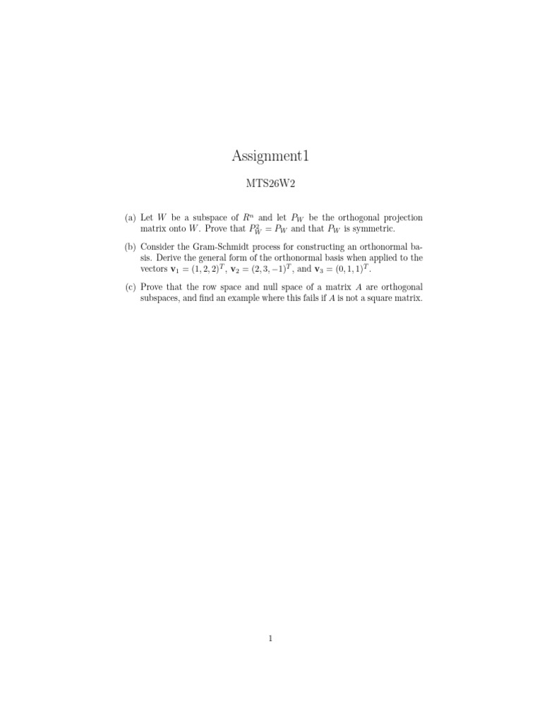 MTS Assignment 2 | PDF