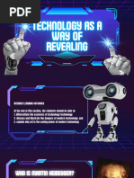 Enframing Way of Revealing in Modern Technology | PDF