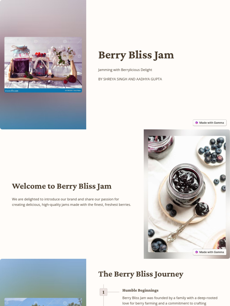 Berry-Bliss-Jam BY SHREYA AND AADHYA | PDF | Berry | Fruit Preserves