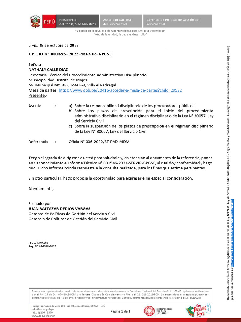 of 001655 2023 GPGSC | PDF | Gobierno