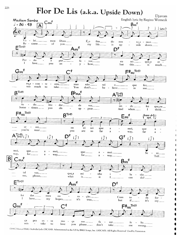 Flor de Lis Score PDF Free | PDF