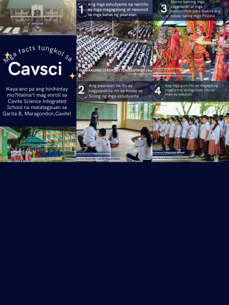 Cavite Science Integrated School | PDF