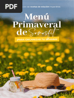 Menú Semanal Futurlife 08 | PDF | Cocina, comidas y vino | Salud y ...
