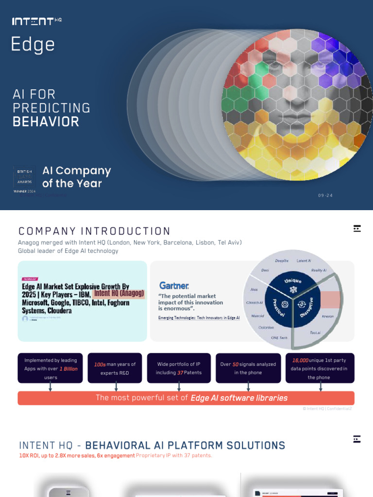 Intent Edge Pro - Sep 2024 | PDF | Market Segmentation | Mobile App