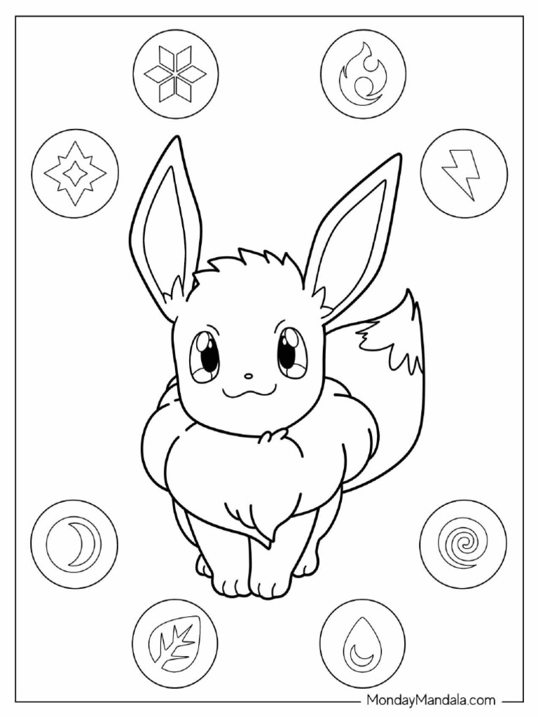 Eevee Pokemon With Badges | PDF