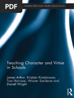 Jubilee Centre Character Education Framework | PDF | Virtue | Teachers