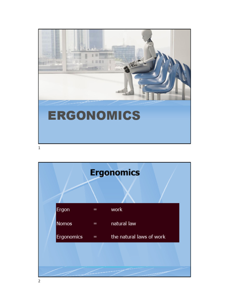 Understanding Ergonomics and Its Impact | PDF | Limbic System | Cerebrum