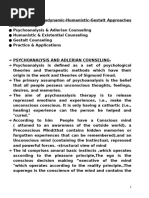 Hidden Conflict-Malan's Triangles | PDF | Psychotherapy | Anxiety