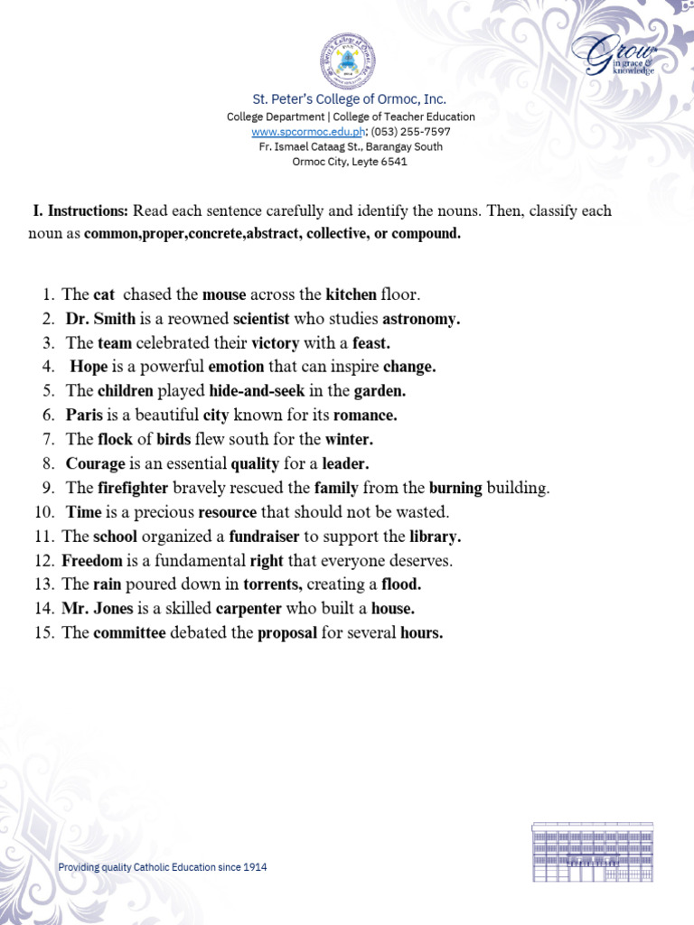 Donna Lee Tadefa - MIDTERM OUTPUT PDF | PDF | Adverb | Pronoun