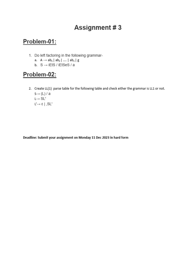 Assignment # 3 | PDF | Teaching Methods & Materials