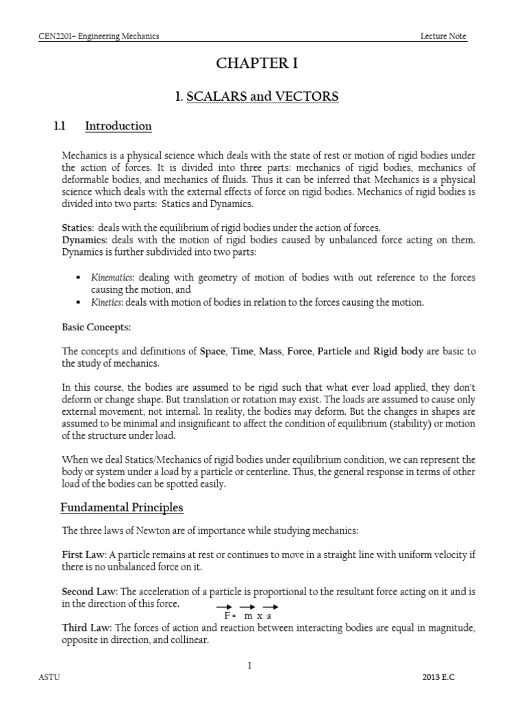 Introduction to Engineering Mechanics | PDF | Euclidean Vector | Torque
