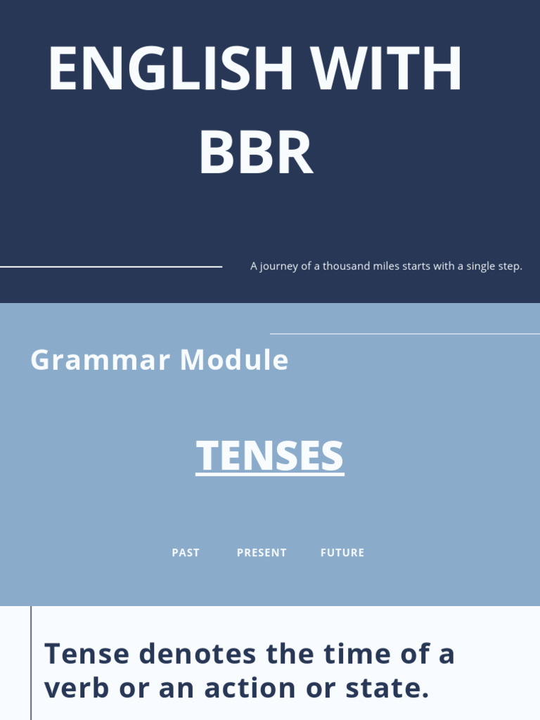 Advance - Tenses (Detailed) (1) - 1 | PDF | Perfect (Grammar ...