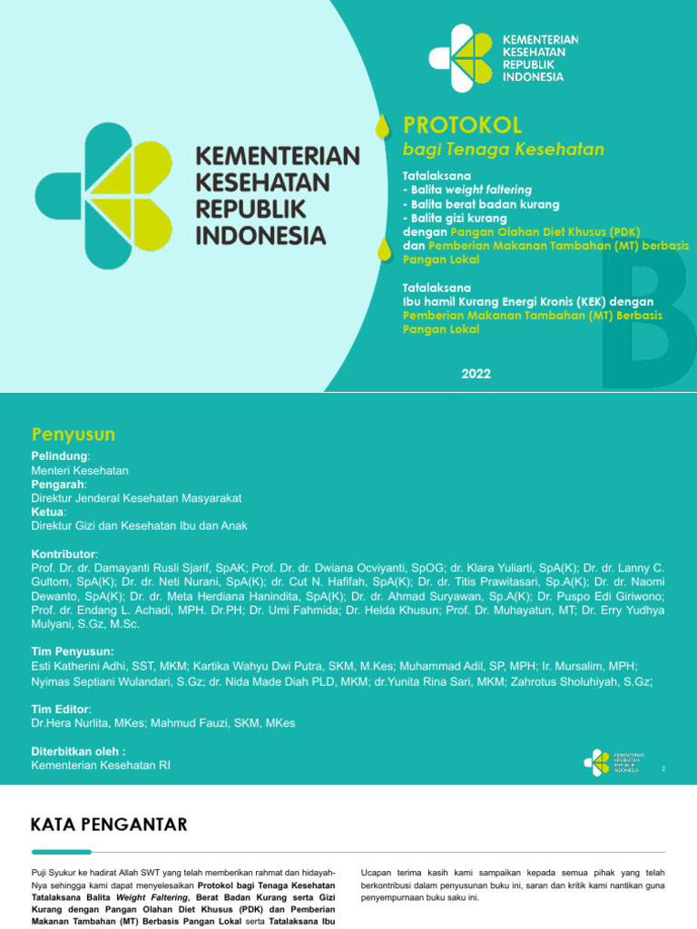 #300922 B - Protokol Pemberian PDK - V37 - Ed DJ TTD | PDF | Pengembangan Diri | Kesehatan Holistik