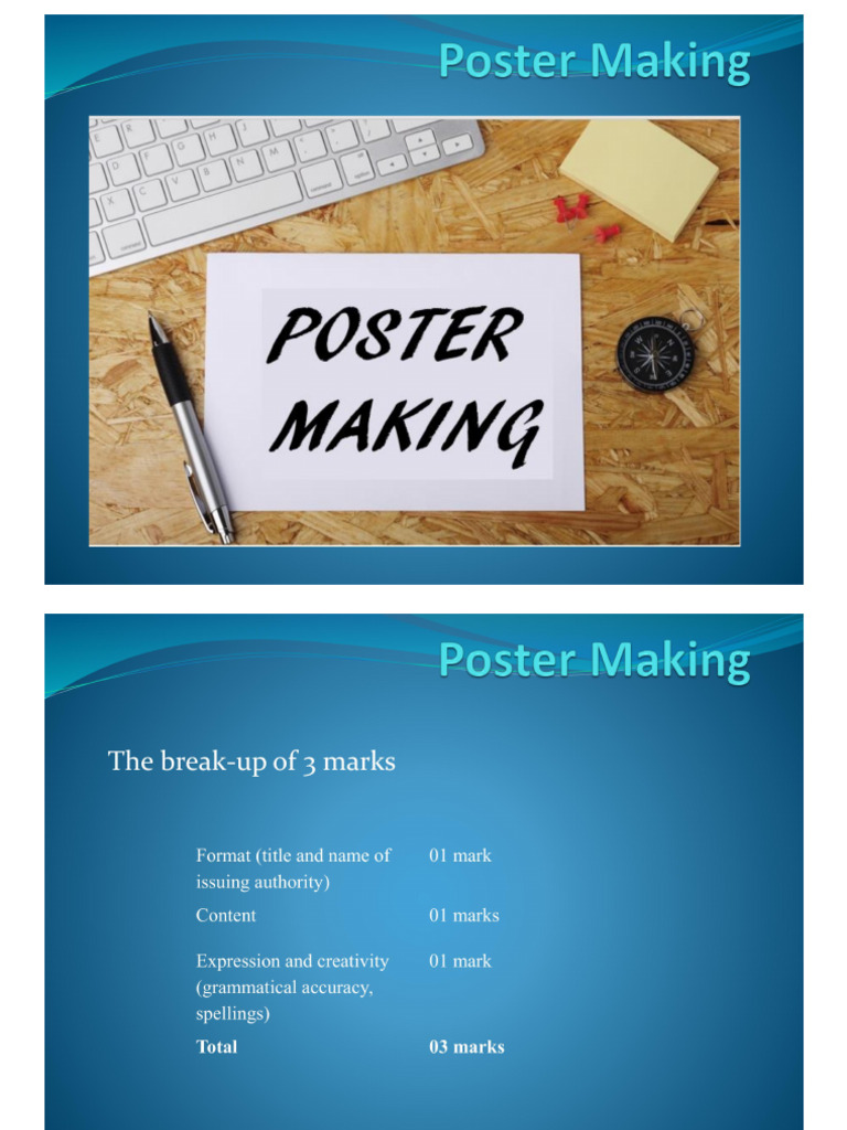 Poster Making-1 | PDF