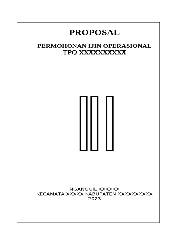 Contoh Ijop TPQ 2023 | PDF