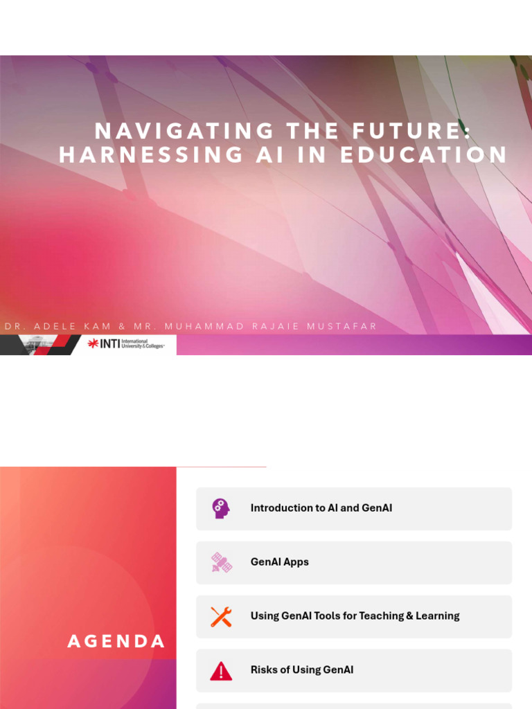 Harnessing AI in Education (Handout) | PDF | Artificial Intelligence ...