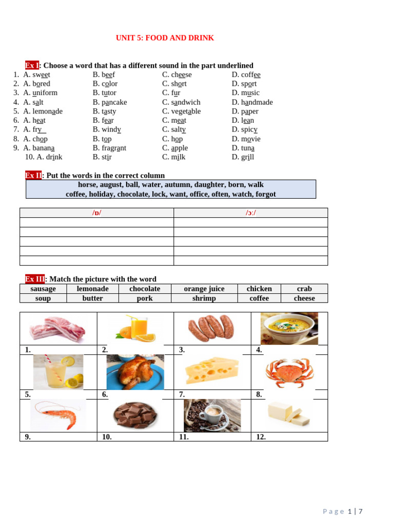 Unit 5 Global Success 7 HS | PDF