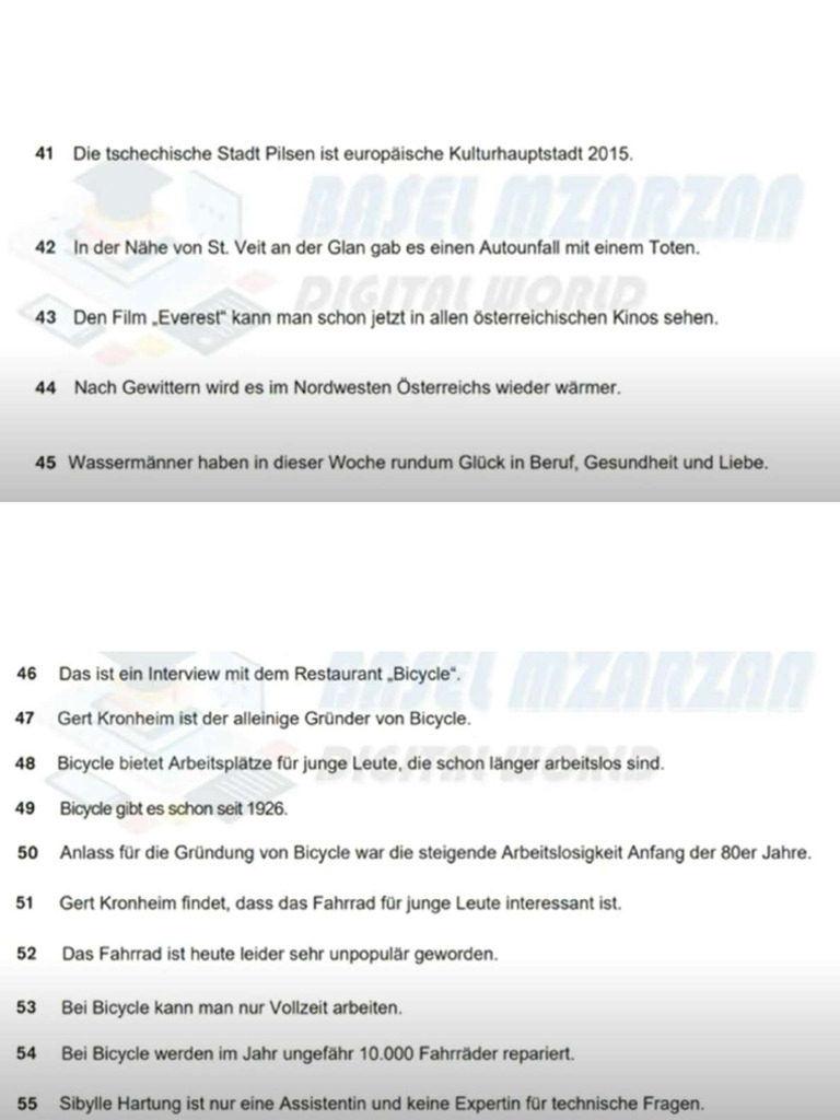 Telc B2 Prüfung Modelltest (6) B2 Allgemein Hörverstehen Deutsch | PDF