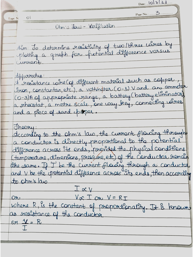 Physics Record Class 12th | PDF