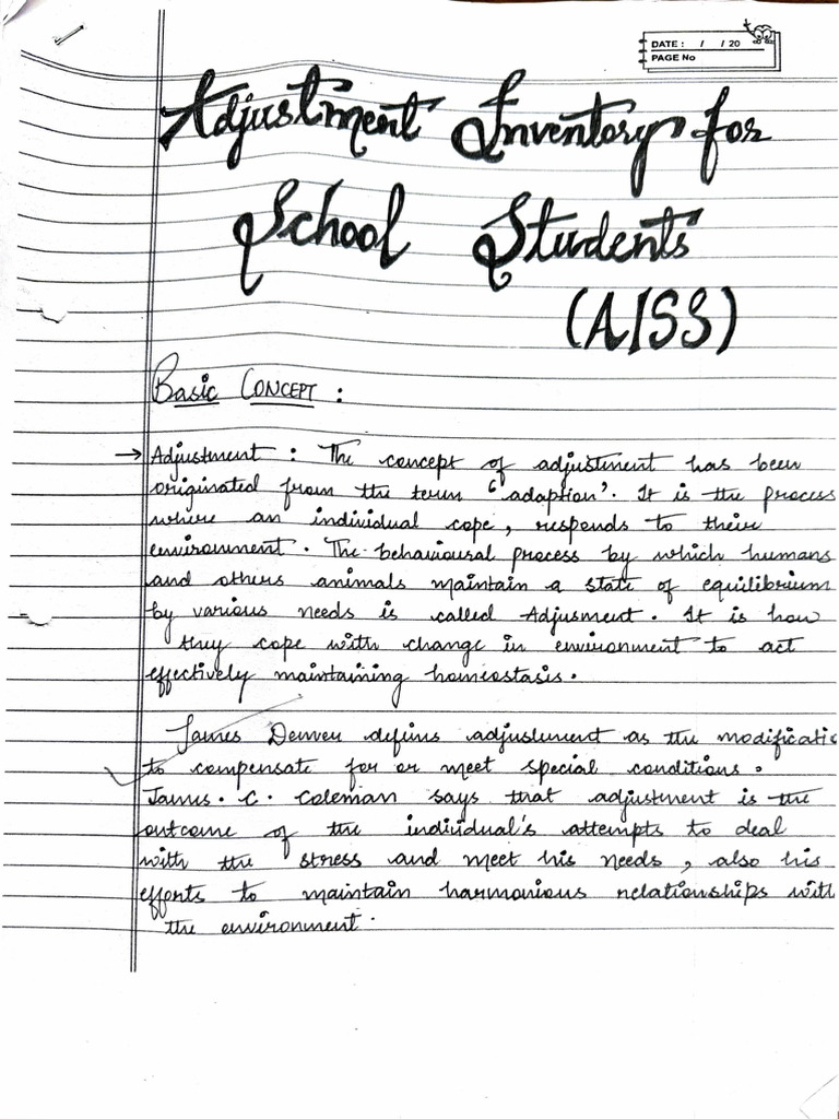 AISS Report Writing | PDF