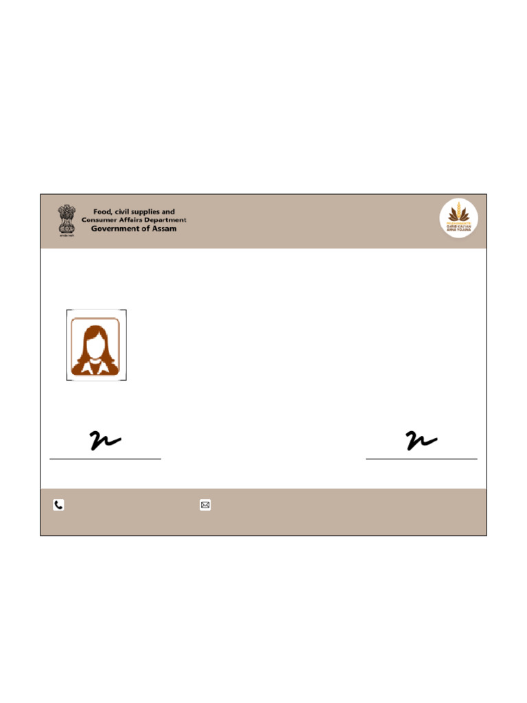 Ration Card | PDF