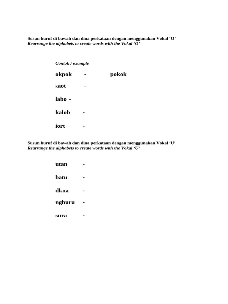 Latihan BMK 4 | PDF | Seni & Disiplin Bahasa