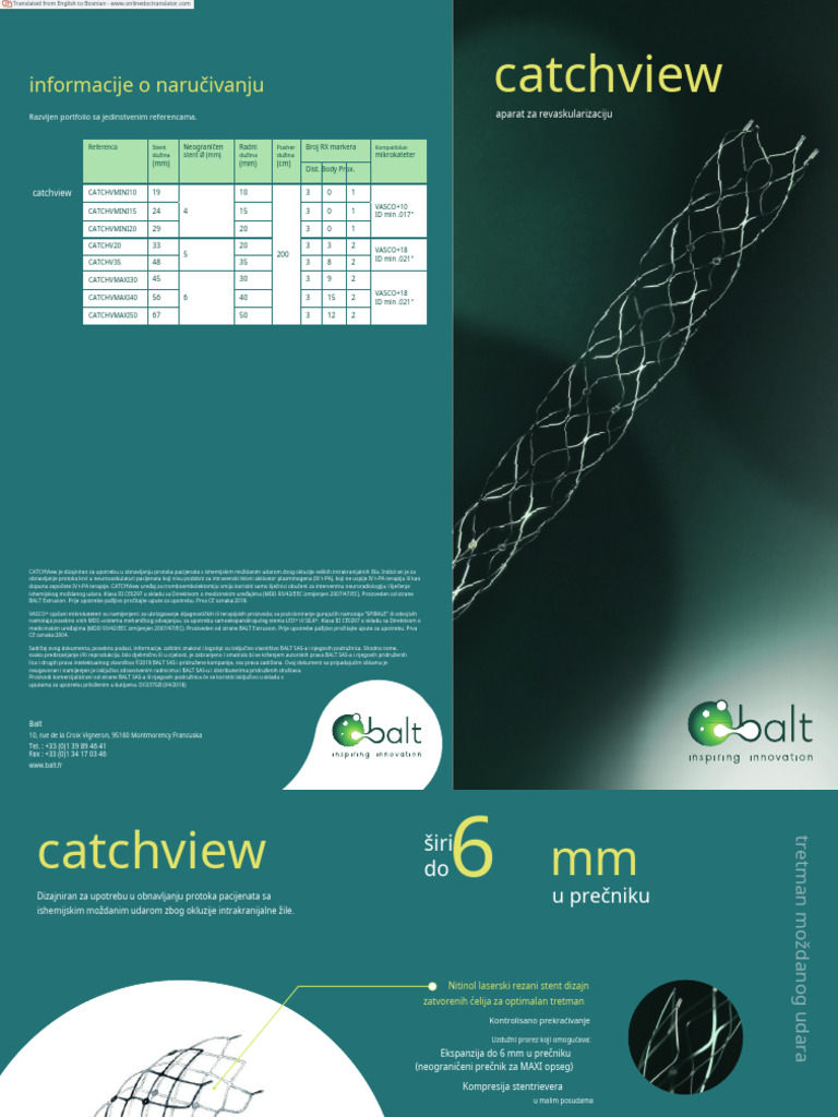 CATCHVIEW BROCHURE - En.bs | PDF