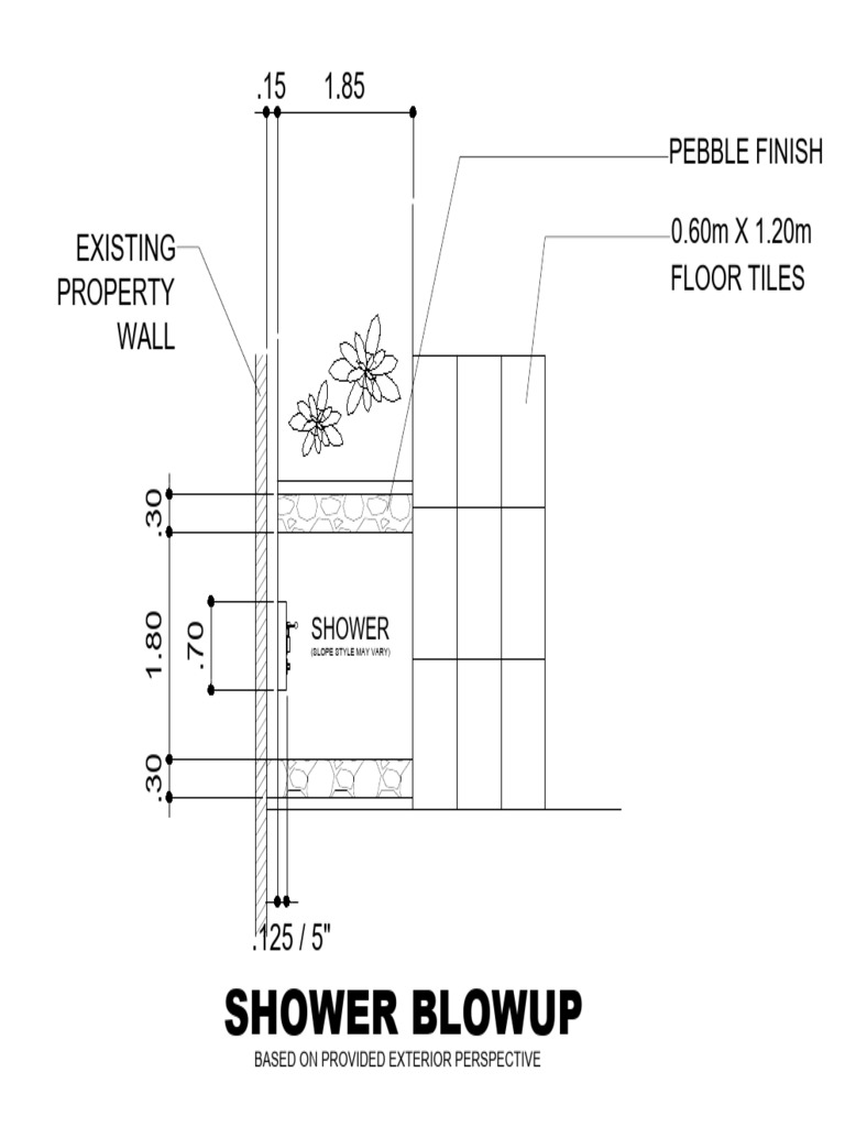Outdoor Shower Blowup | PDF