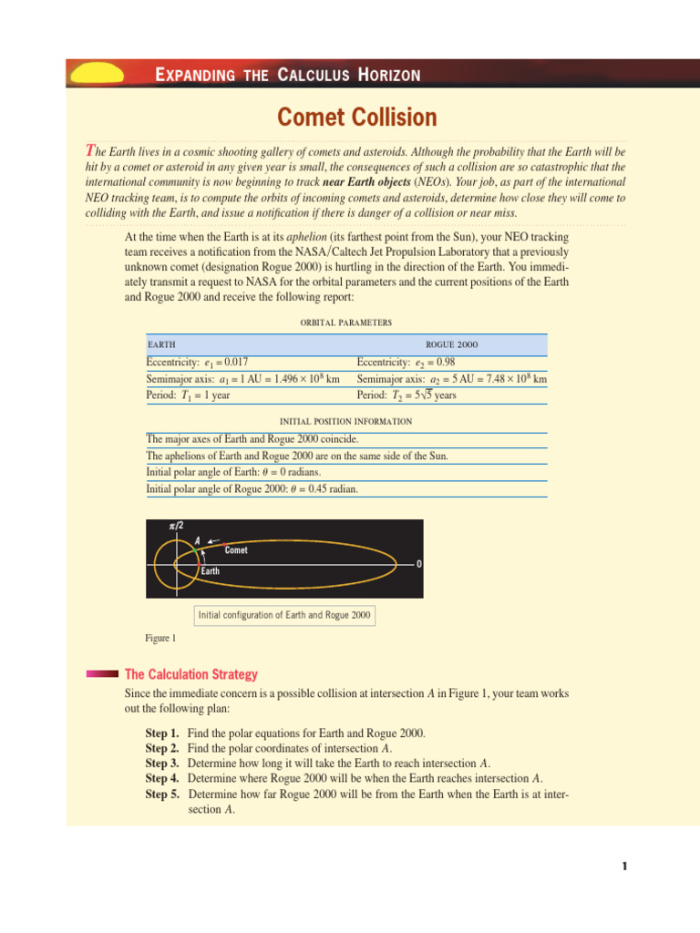 Comet Collision Anton Calc Chap10 | PDF | Local Interstellar Cloud | Physical Sciences