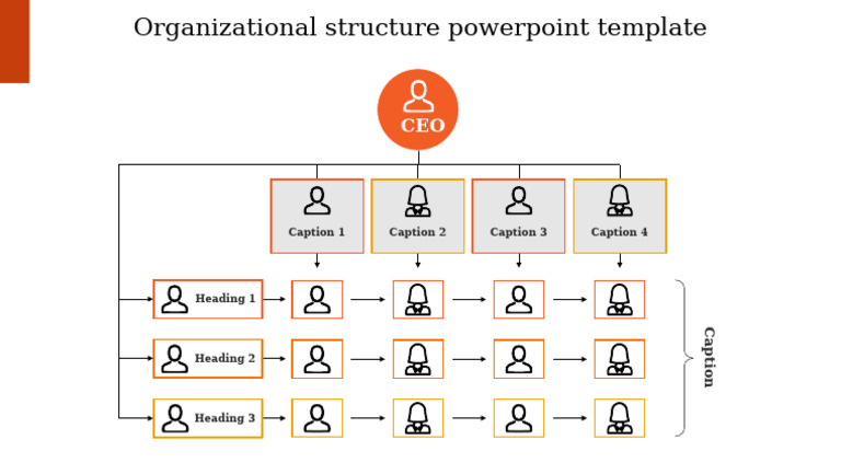 70207-Organizational Structure Powerpoint Template | PDF