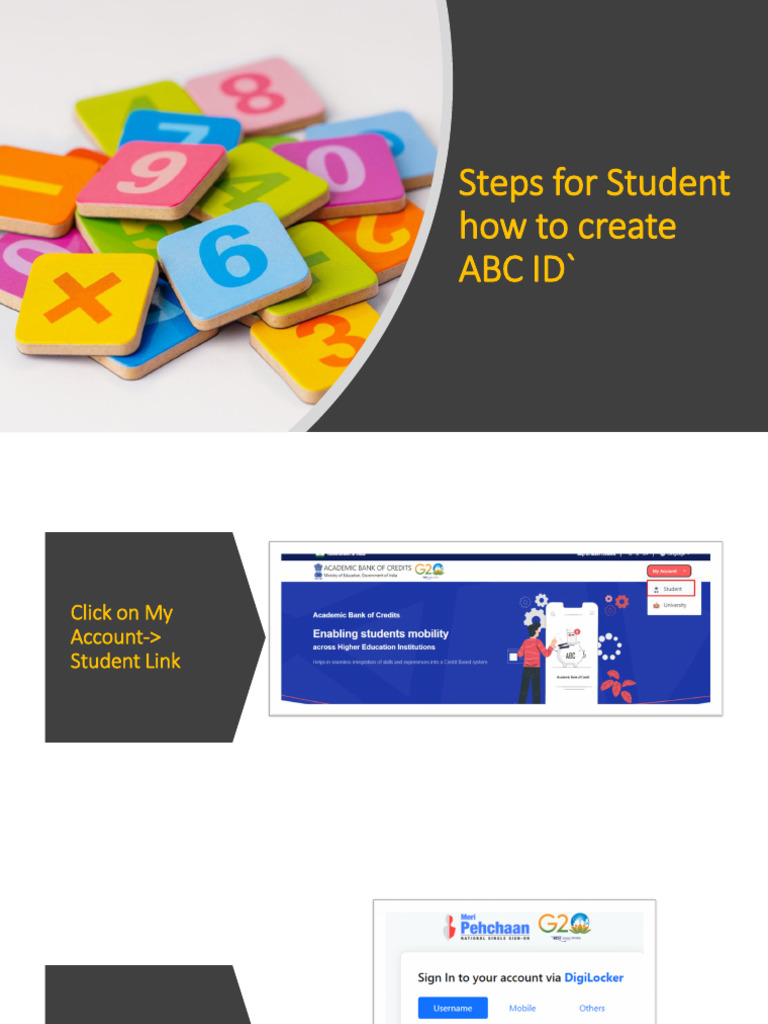 ABC Id PPT For Student | PDF