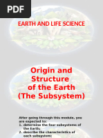 SUBSYSTEM OF THE EARTH | PDF | Earth | Atmosphere