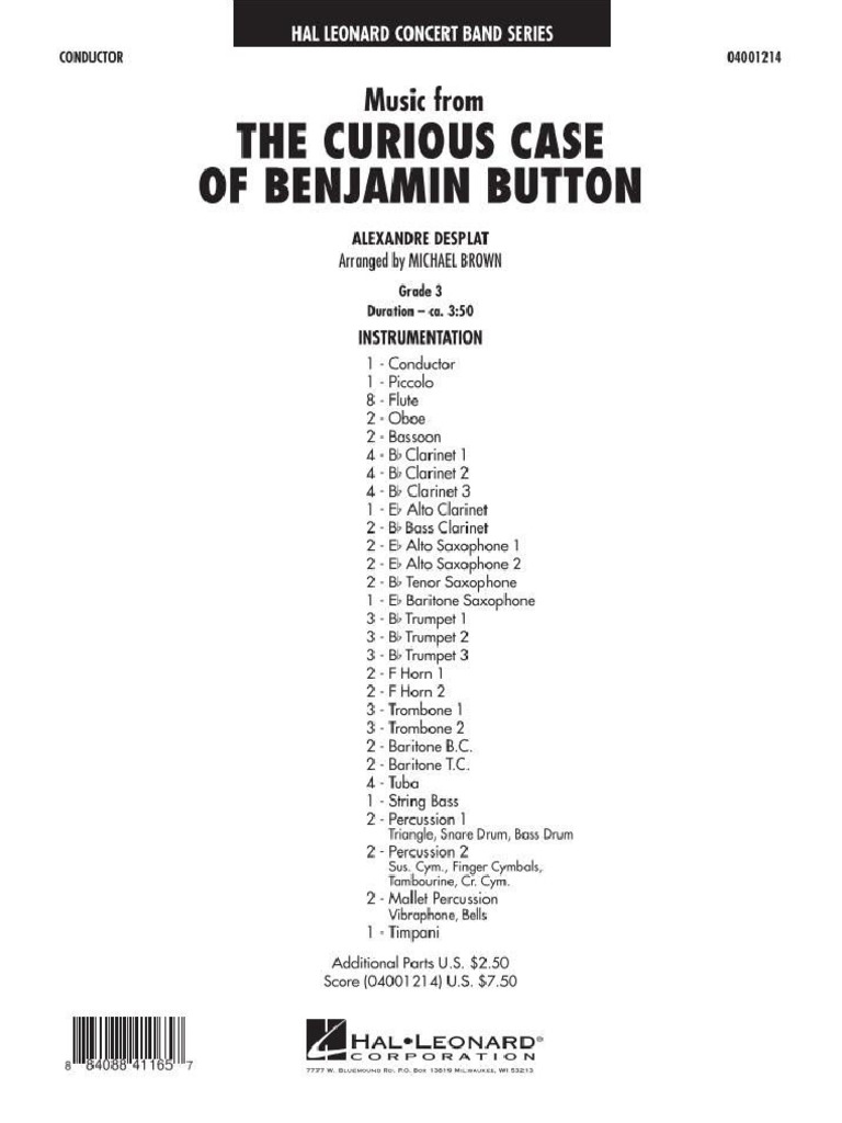 The Curious Case of Benjamin Button | PDF