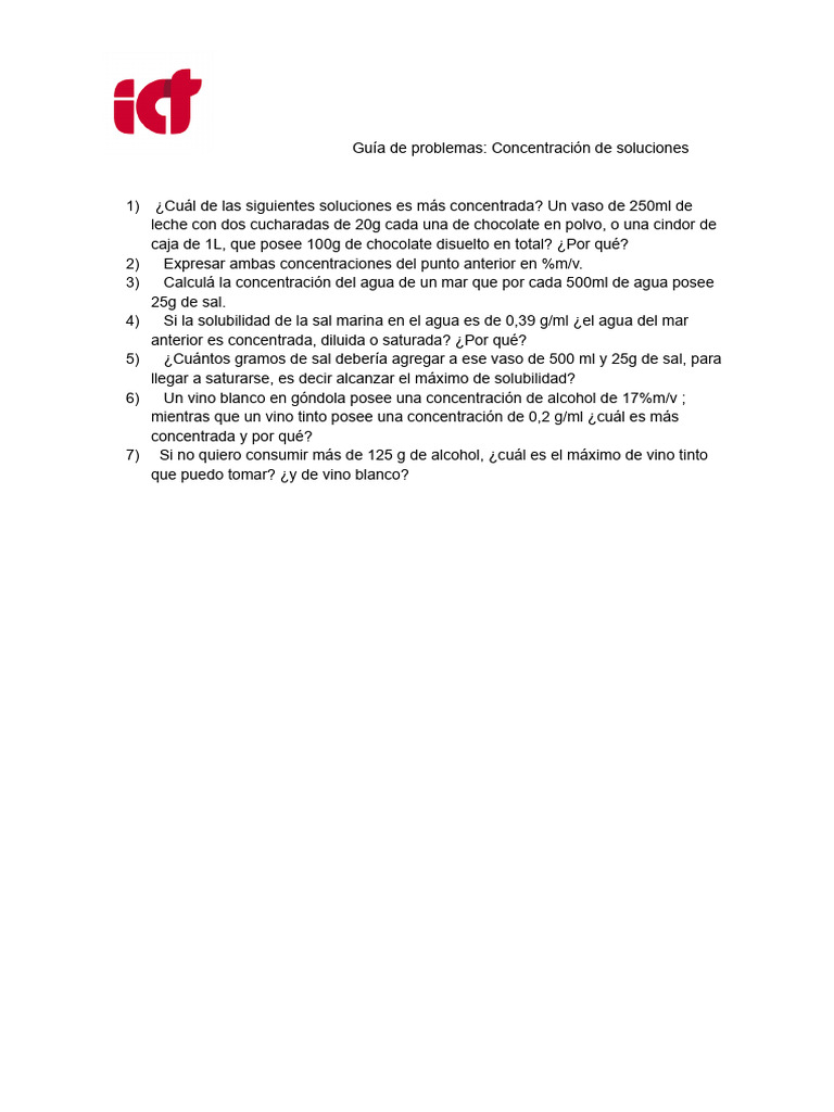 Guia de Problemas Extra Practica Examen | PDF