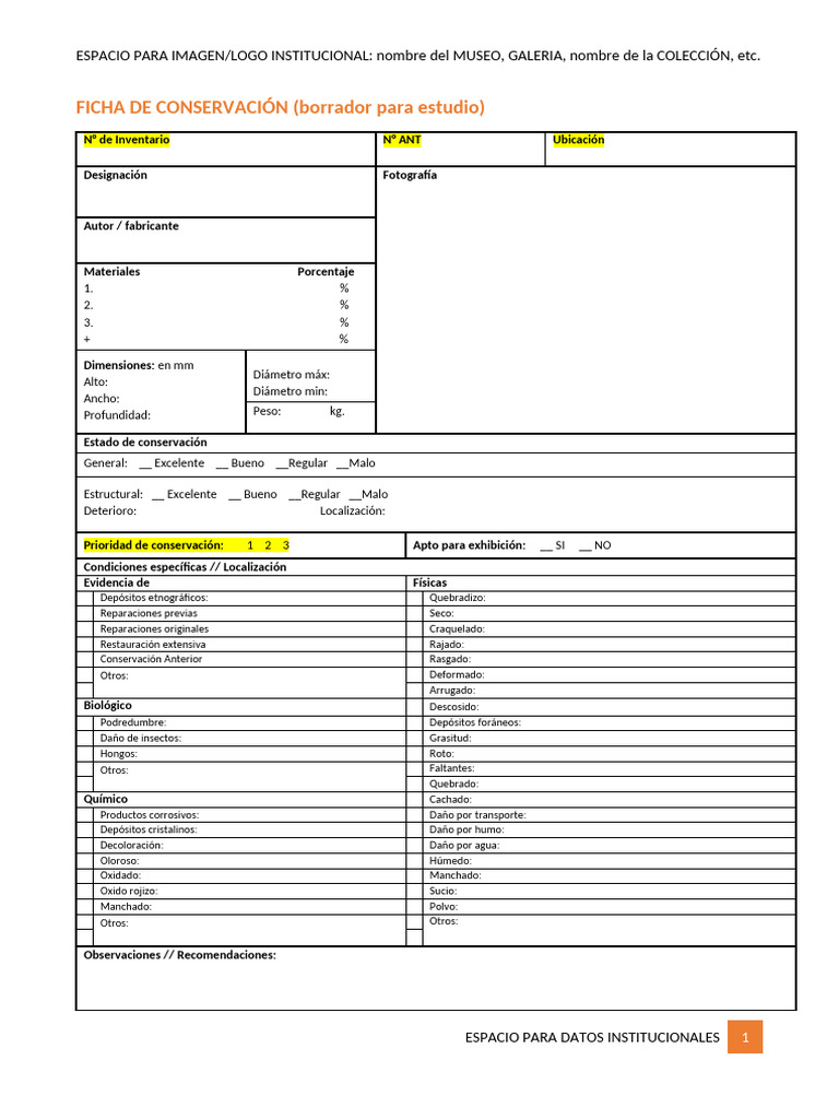 Ficha Tecnica de Estudio CBC 1 | PDF | Materiales