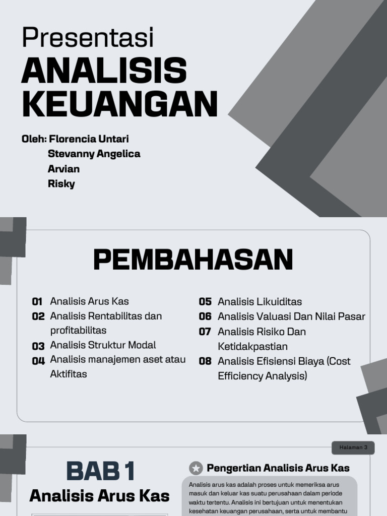 Analisis Keuangan Kelompok 4 | PDF