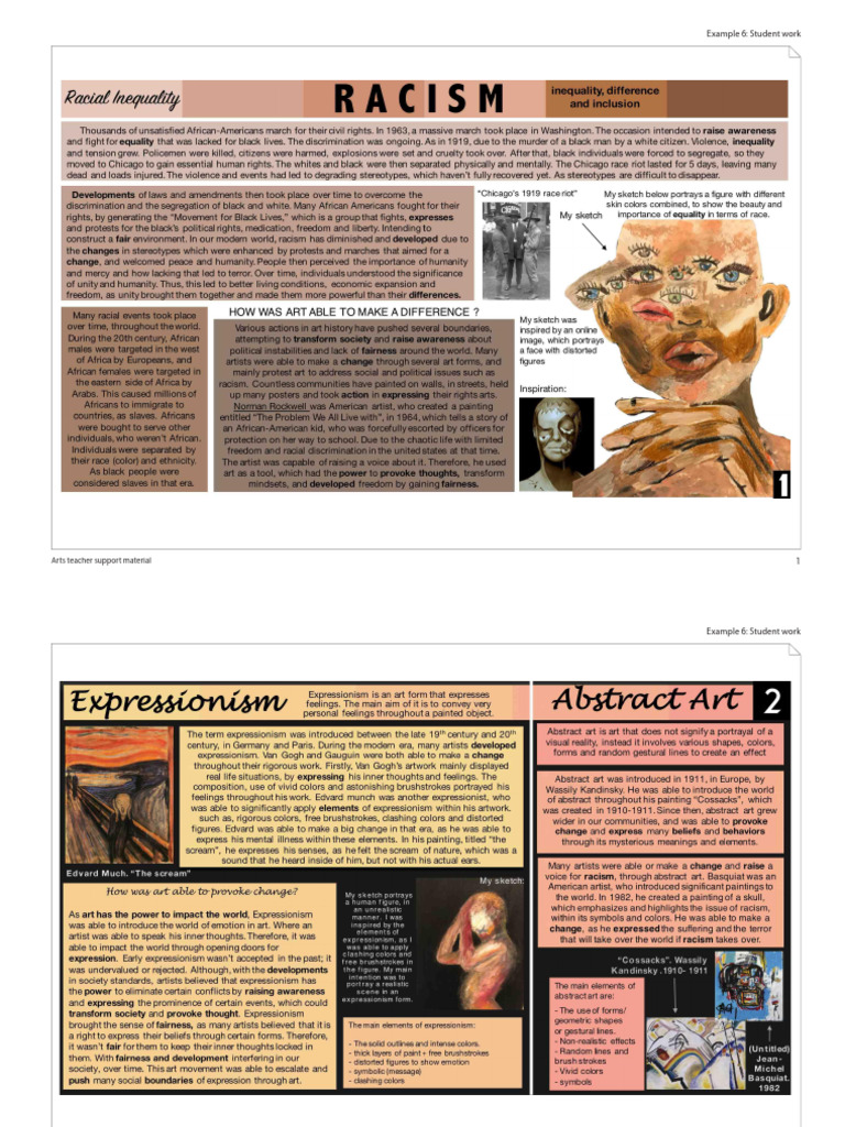 Student Work E-Portfolio Examples | PDF