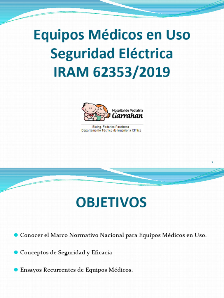 Ensayos IEC 62353 en Equipos Médicos | PDF | Corriente eléctrica ...