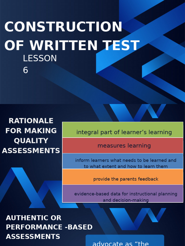 Quality Assessment Strategies | PDF | Educational Assessment | Learning